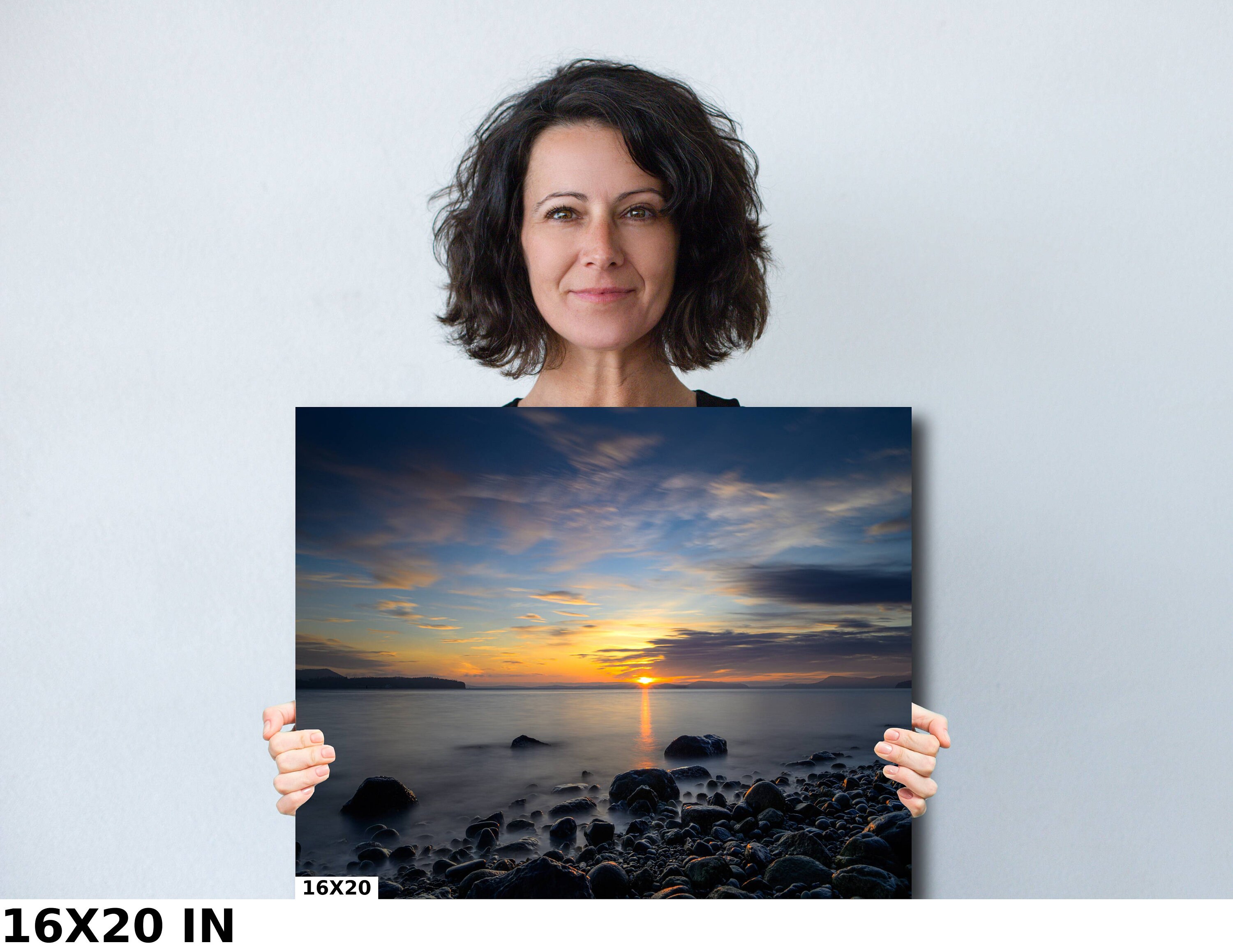 Guemes Island Sunset - Etsy
