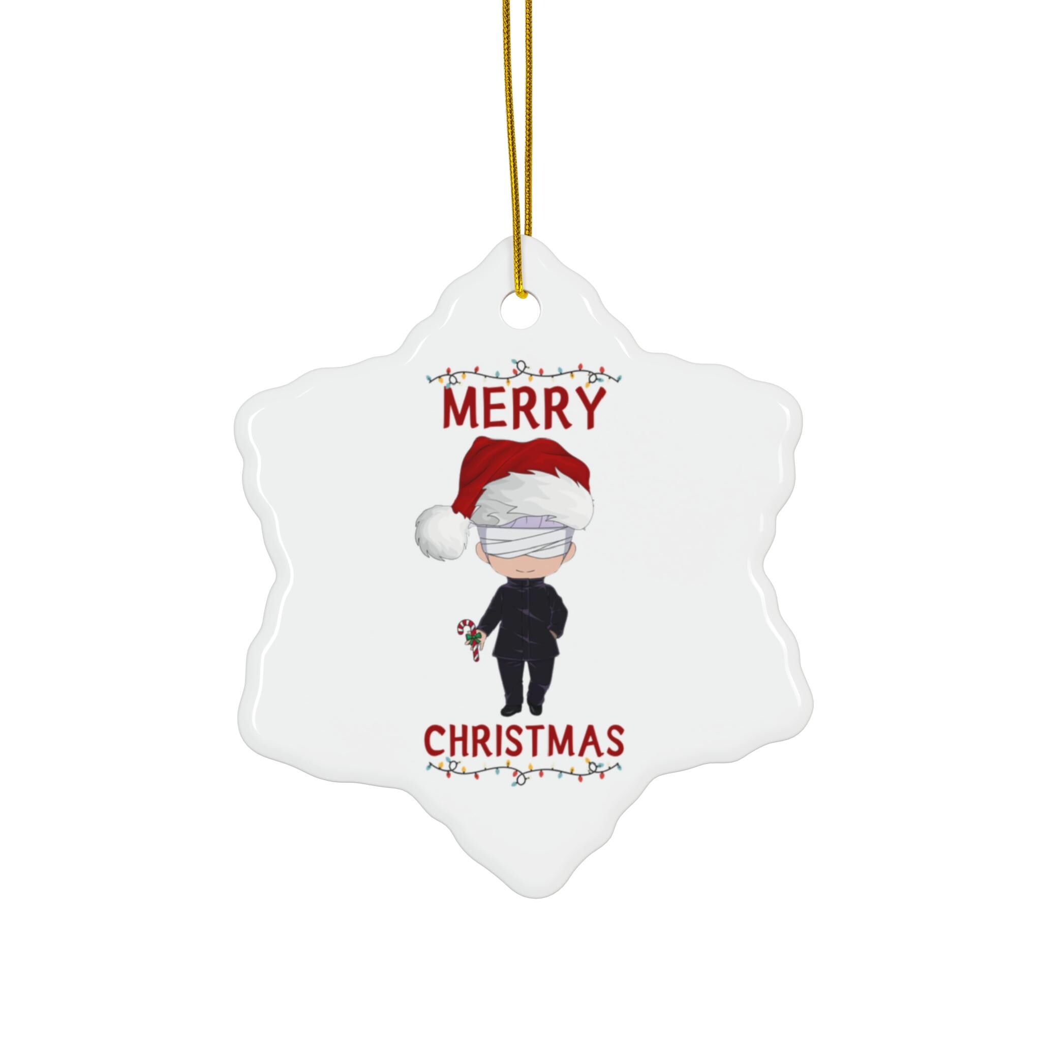Satoru Gojo Christmas Ornament - Etsy