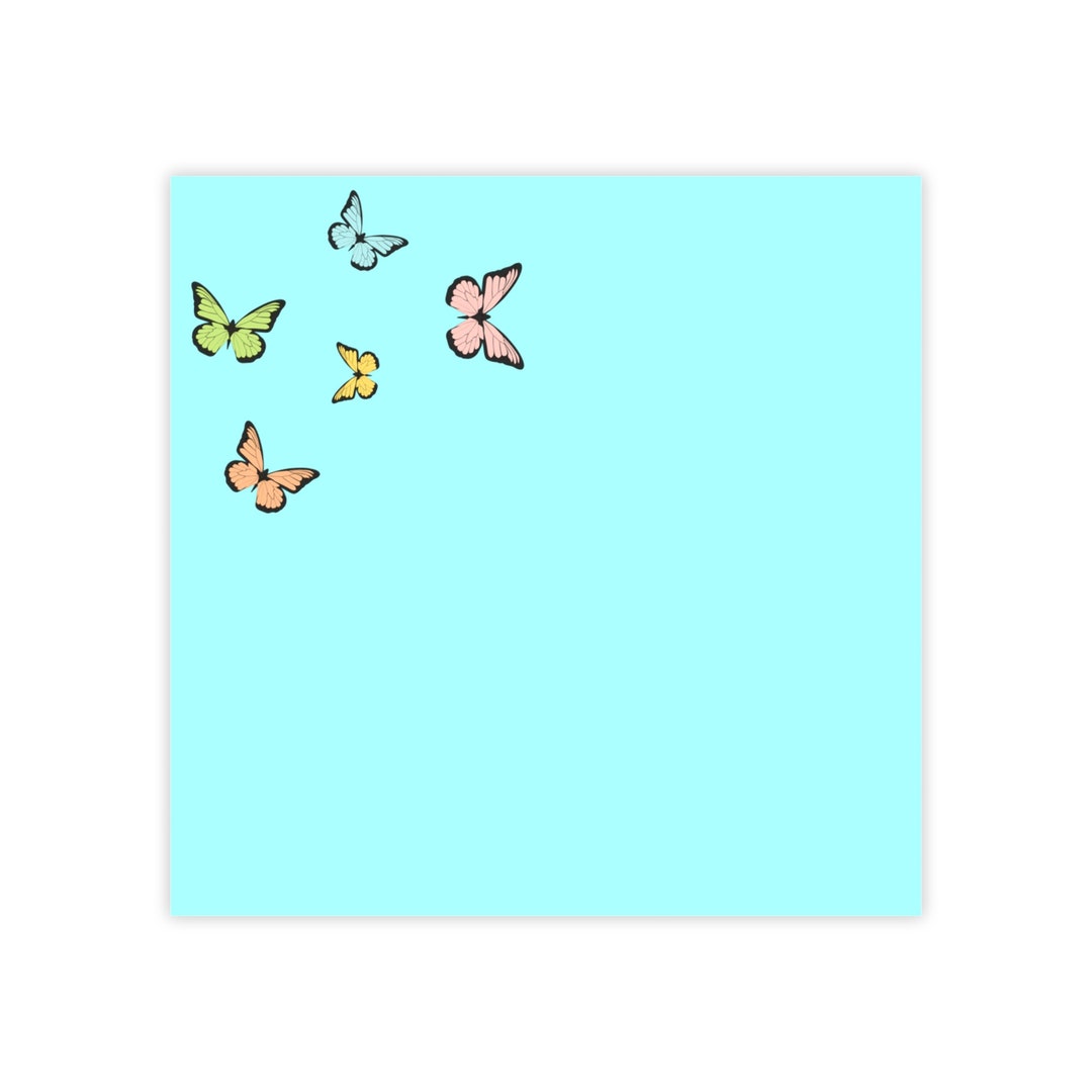 Butterfly Post-it® Notes - Etsy
