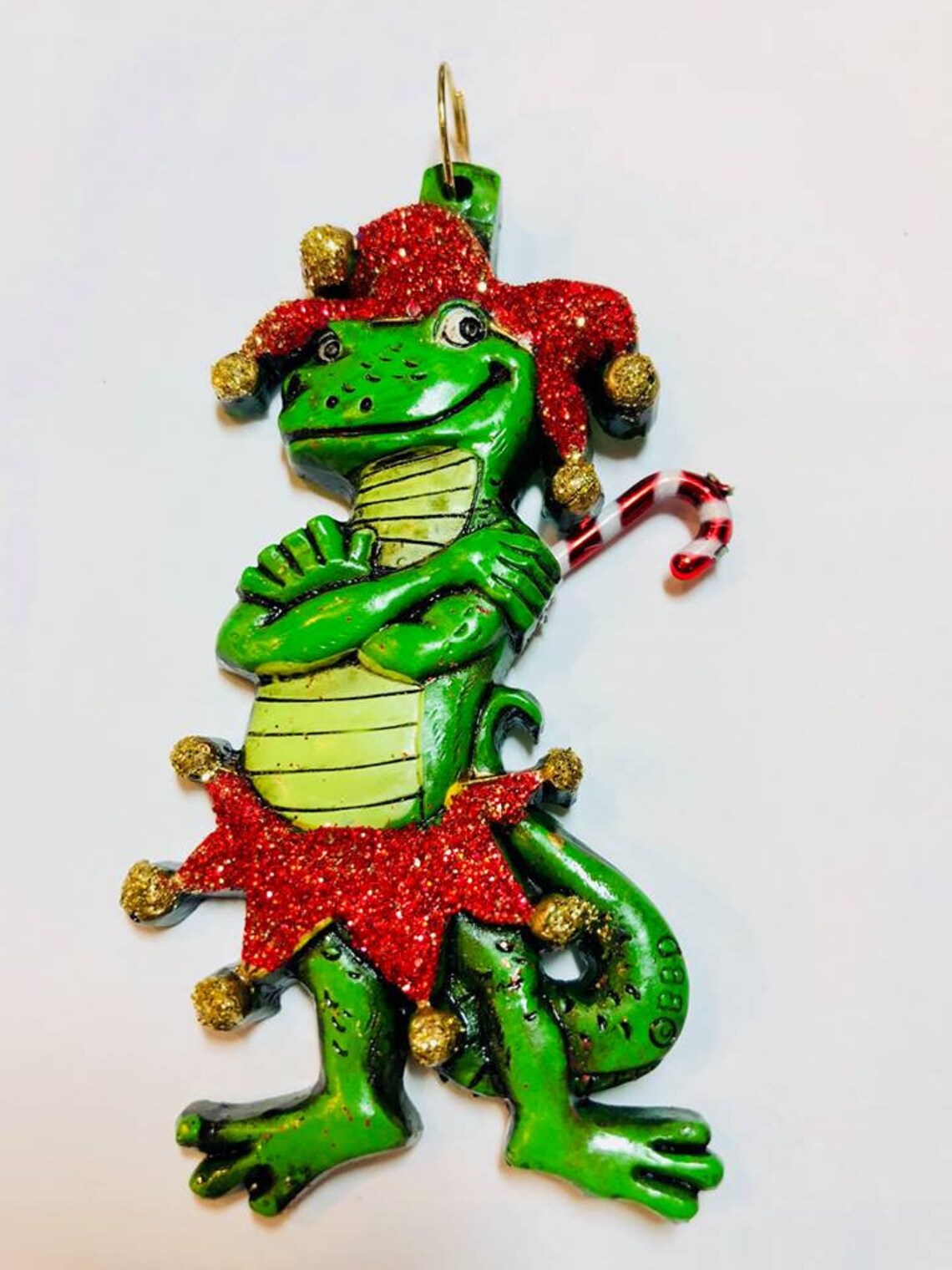 New Orleans Alligator Jester Bayou Santa Claus Christmas Tree - Etsy