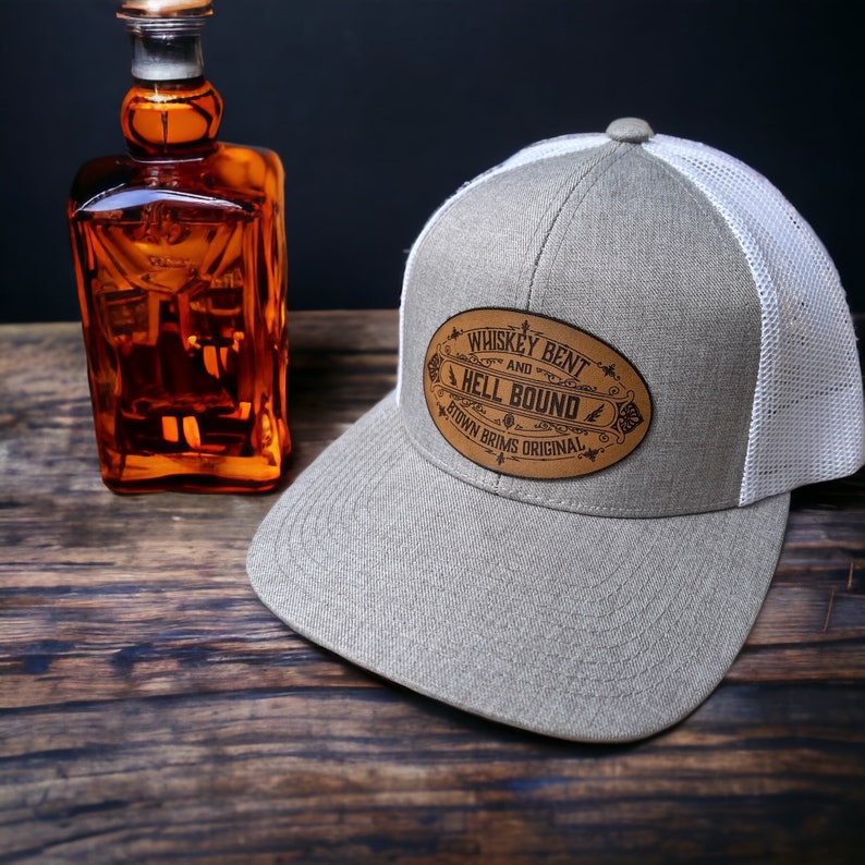 Whiskey Bent and Hell Bound Hat - Etsy