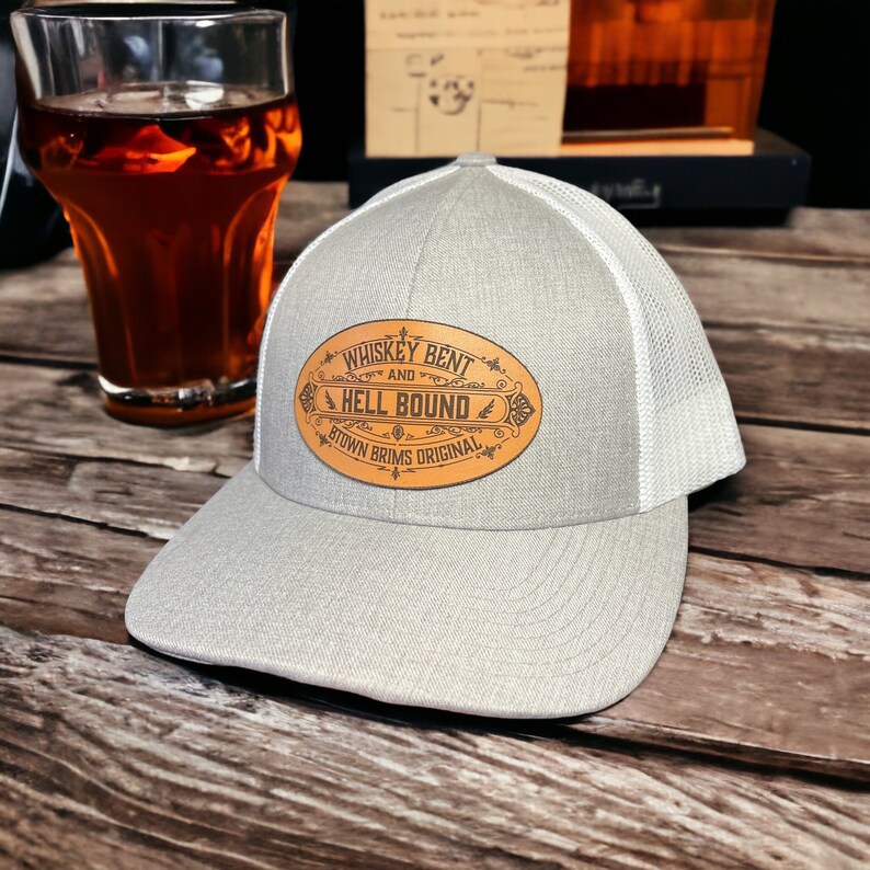 Whiskey Bent and Hell Bound Hat - Etsy