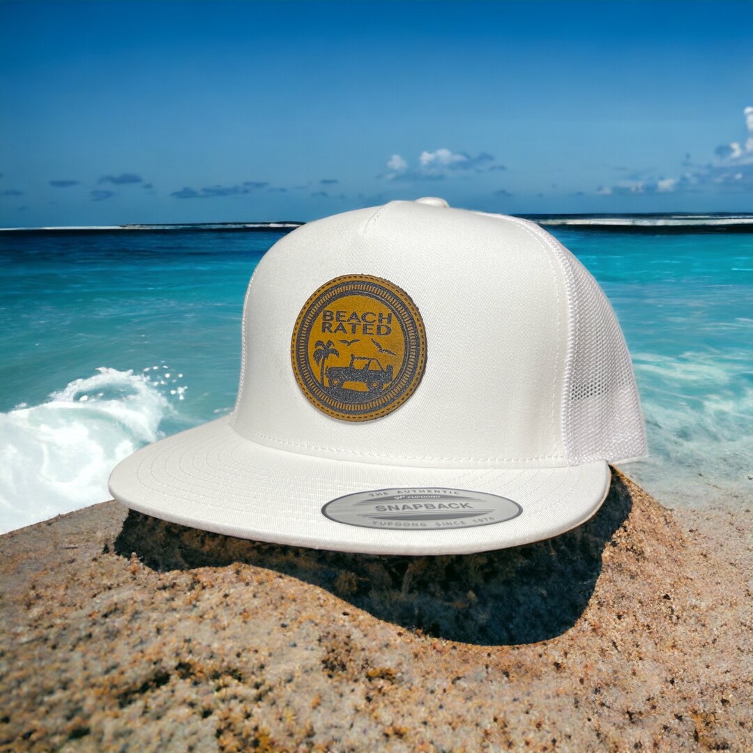 Beach Rated 4x4 Offroad Enthusiast Leather Badge Hat - Etsy