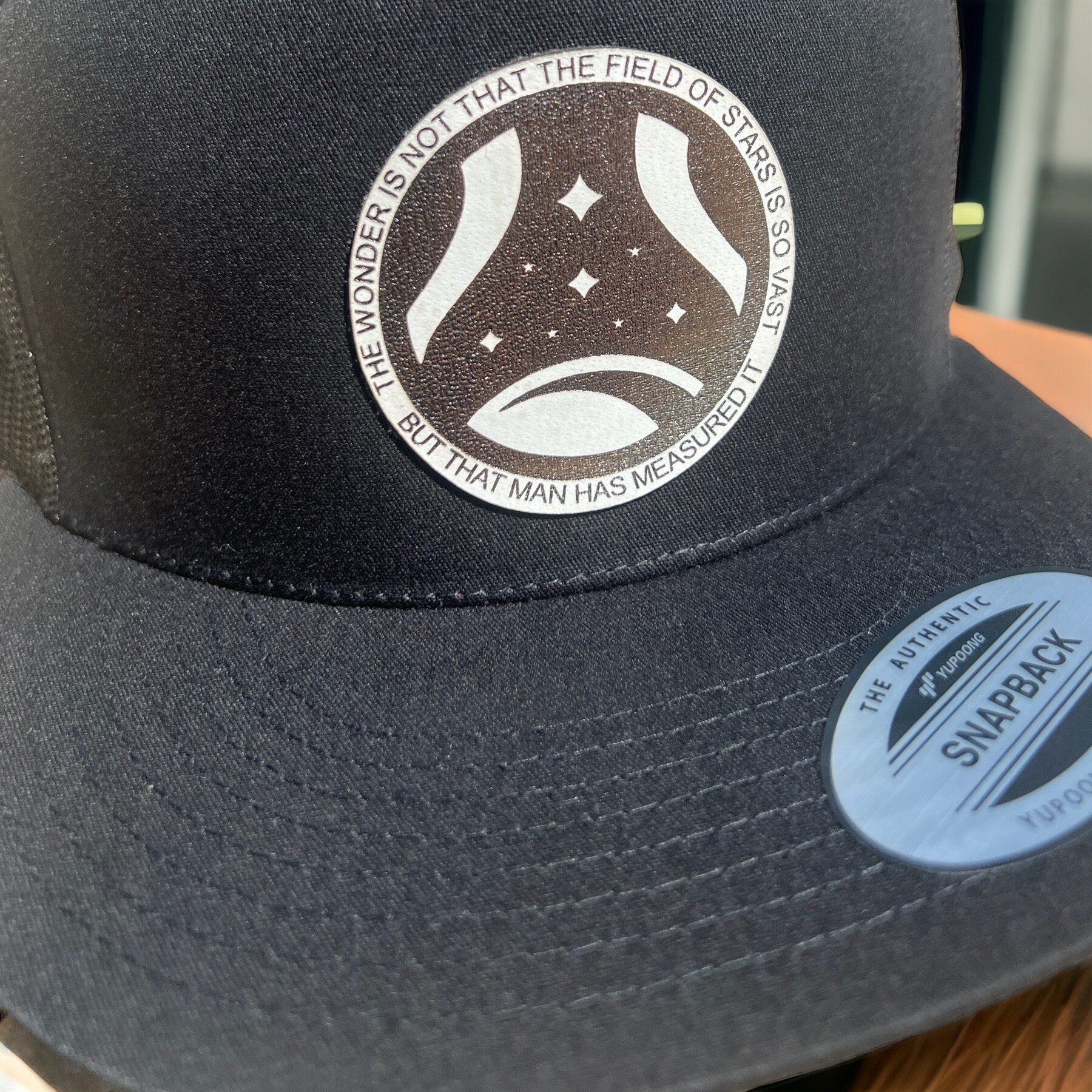 Starfield Hat Leather Badge - Etsy