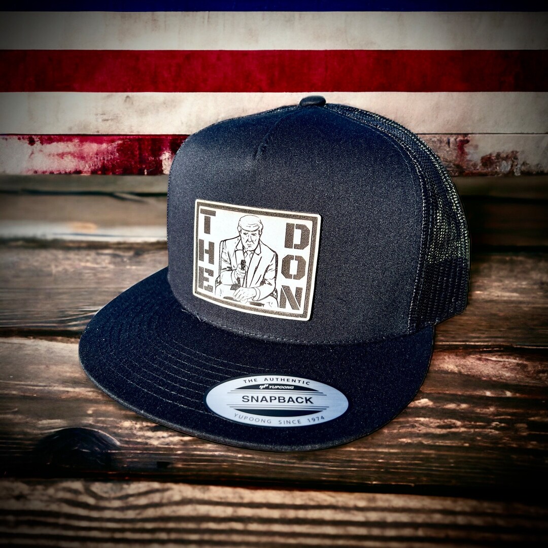 Donald Trump MAGA “THE DON” Hat With White Leather - Etsy