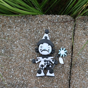 Sad Creepy Clown Doll - 3D Print Articulated Sad Clown Doll Figure ...