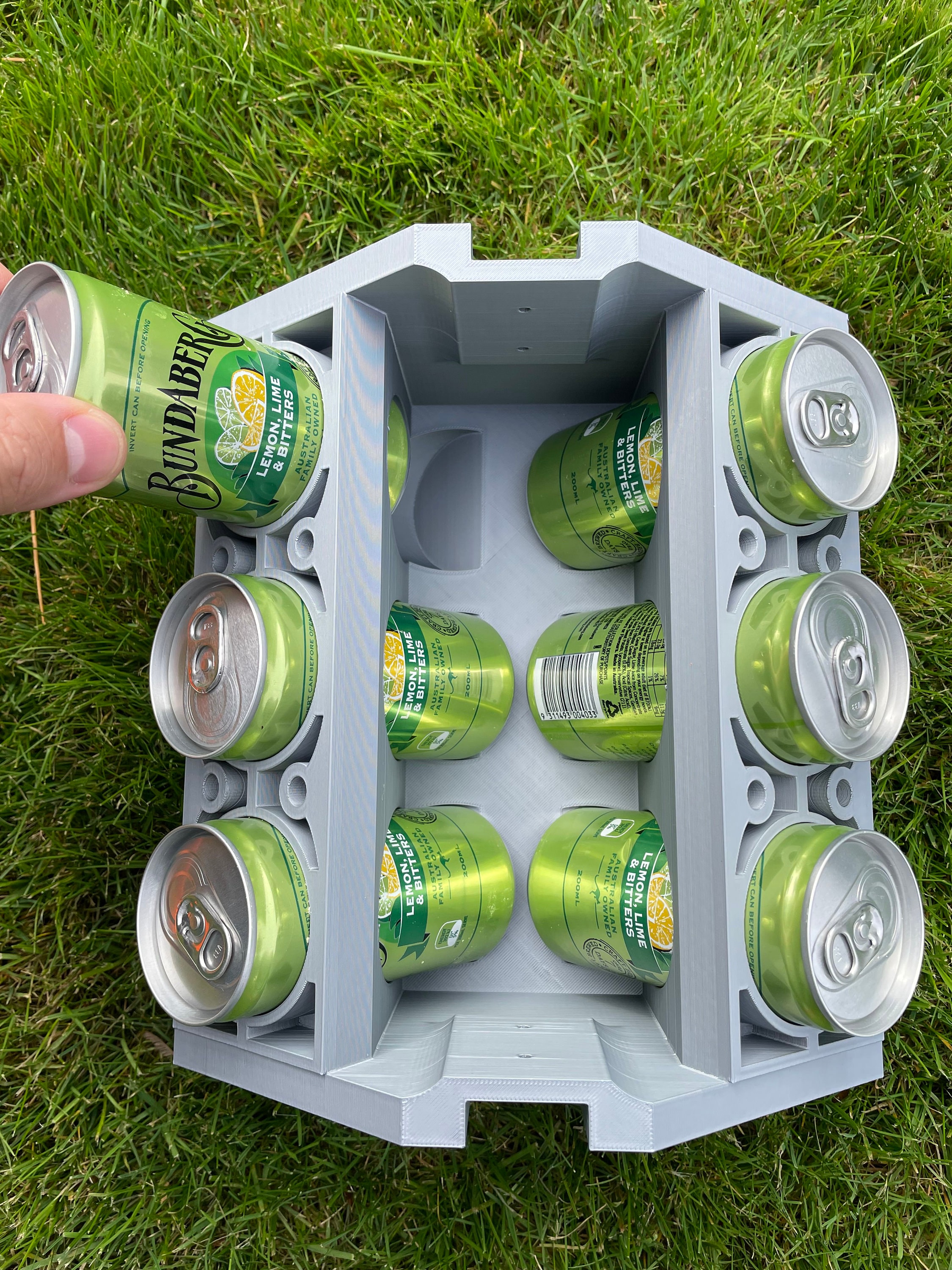 Car Engine Block Carrier- Inspired Can Cooler Shaped Like Pistons! V6 ...