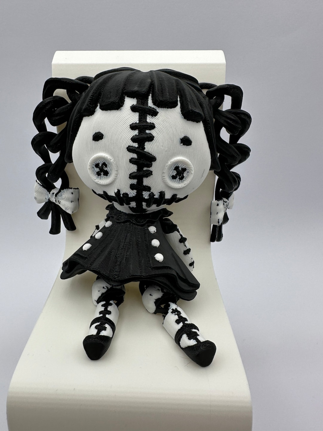 Creepy Doll - 3D Print Articulated Creepy Doll Figure- Creepy Cute Art ...