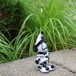 Sad Creepy Clown Doll - 3D Print Articulated Sad Clown Doll Figure ...