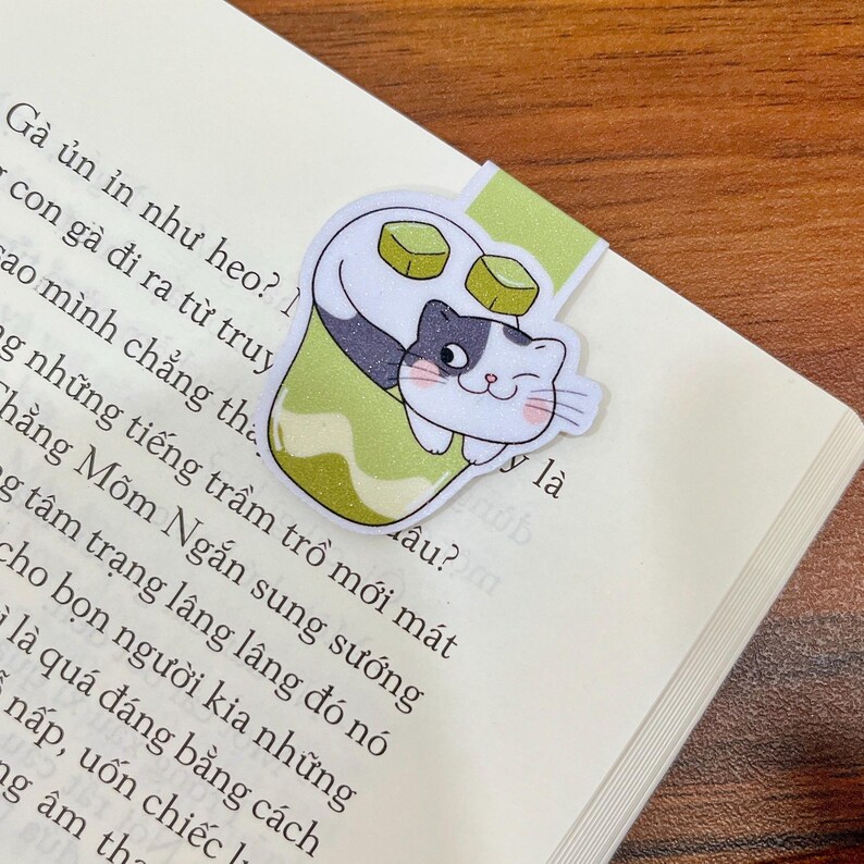 Printable Cat Magnet Bookmark Template Set (digital Download) - Etsy