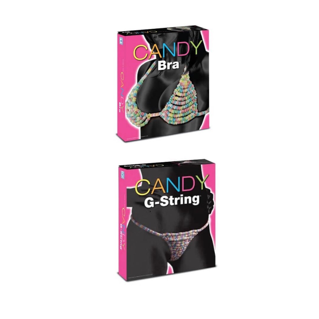 Candy Bra And G String Edible Underwear Funny T For Her Etsy