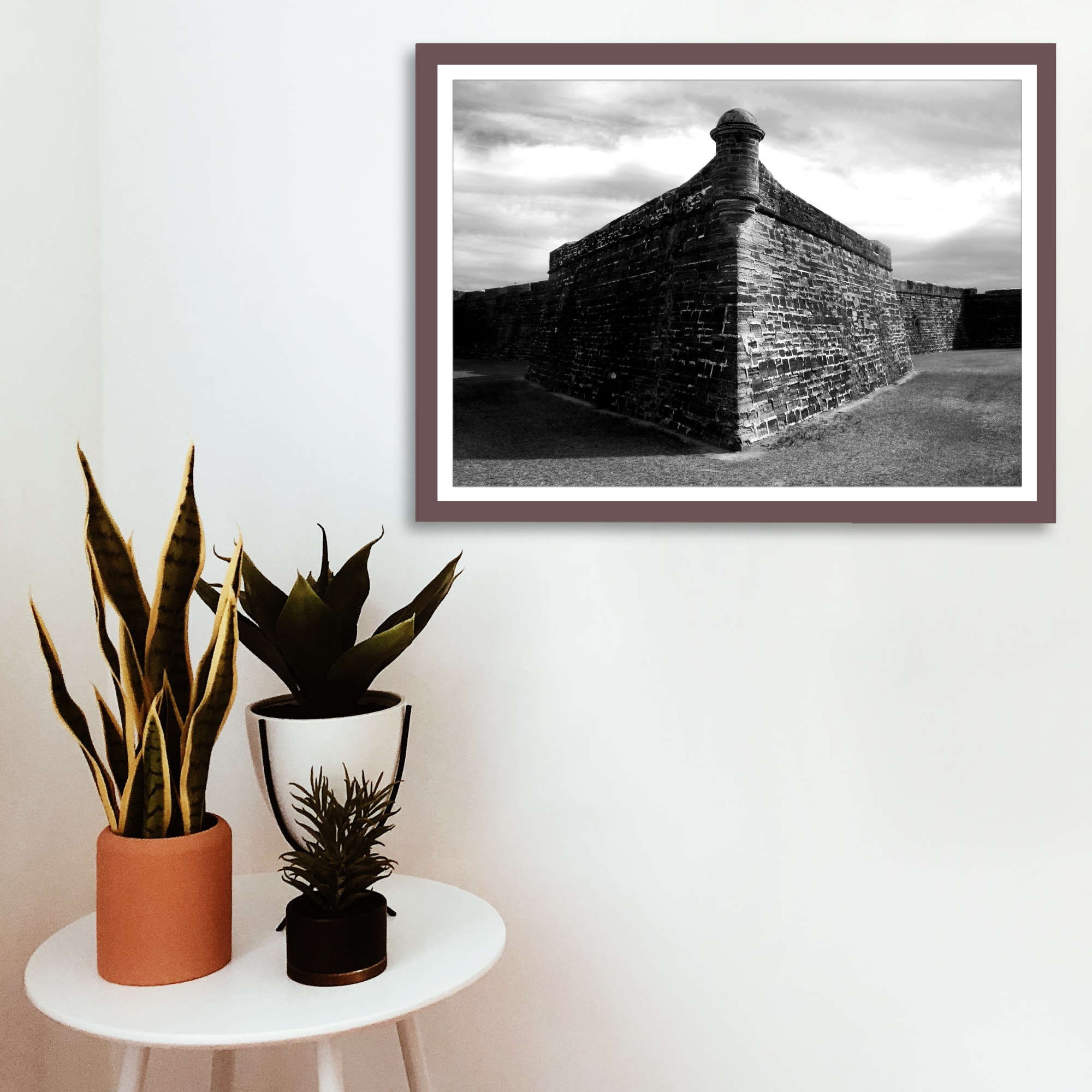 St. Augustine Print, Fort Print, Castillo De San Marcos Wall Art ...