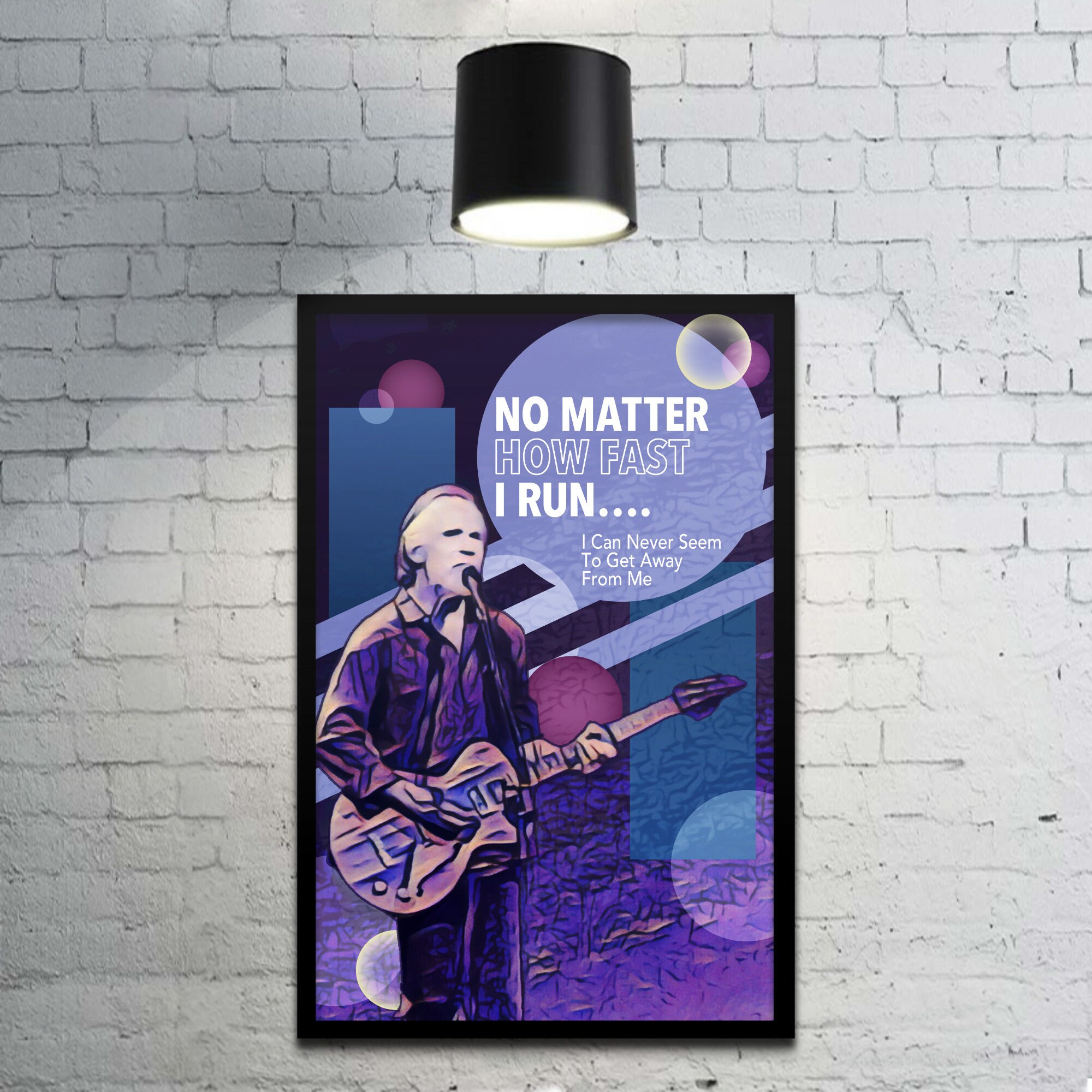 Jackson Browne Lyric Art Print: Music Poster Wall Decor (digital ...