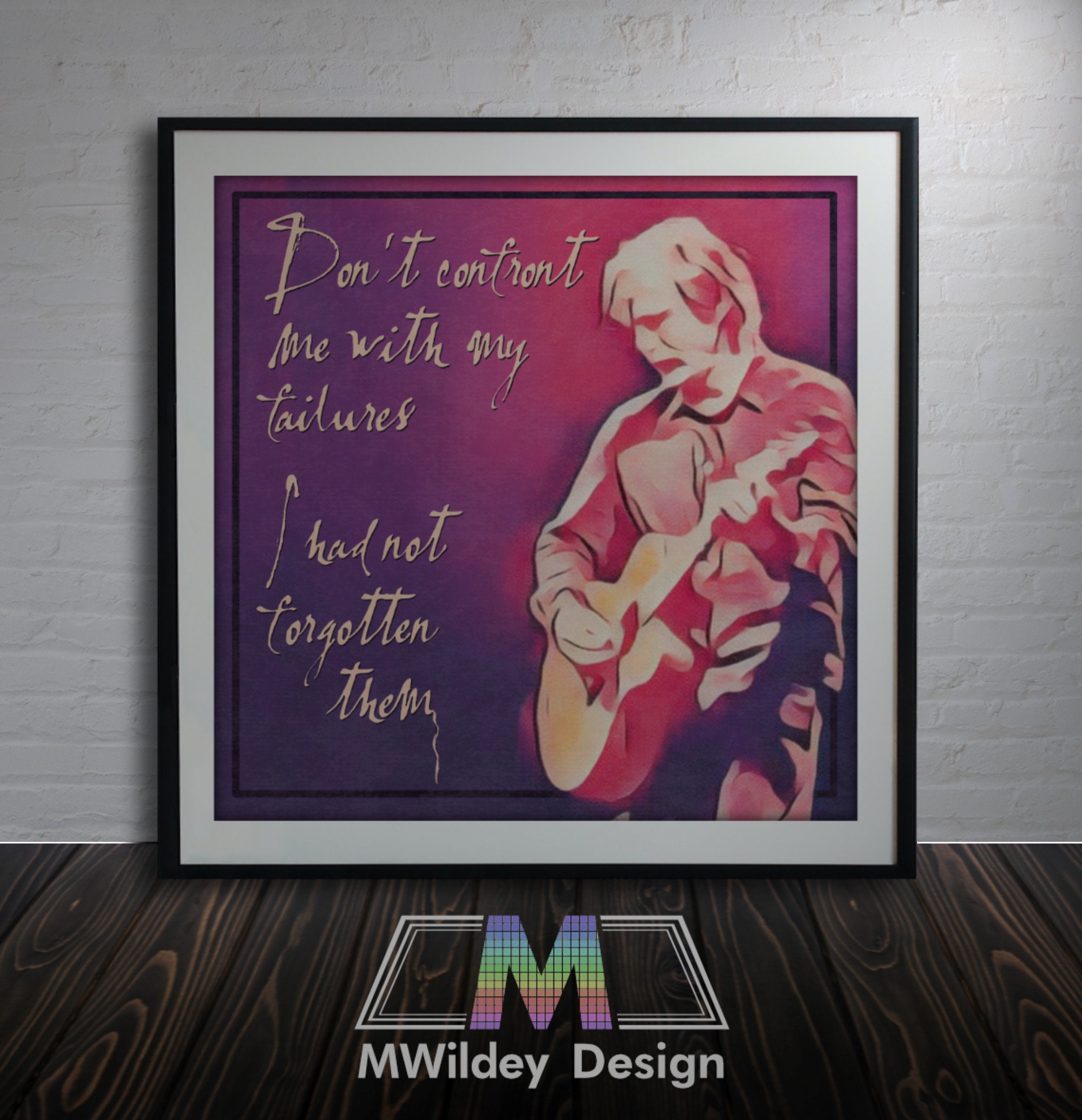 Jackson Browne Lyric Art Print: Music Poster Wall Decor (digital ...