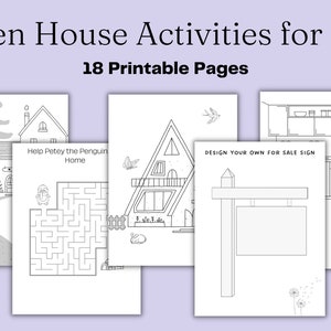 Open House Activities for Kids, Open House Real Estate Agent Activities ...