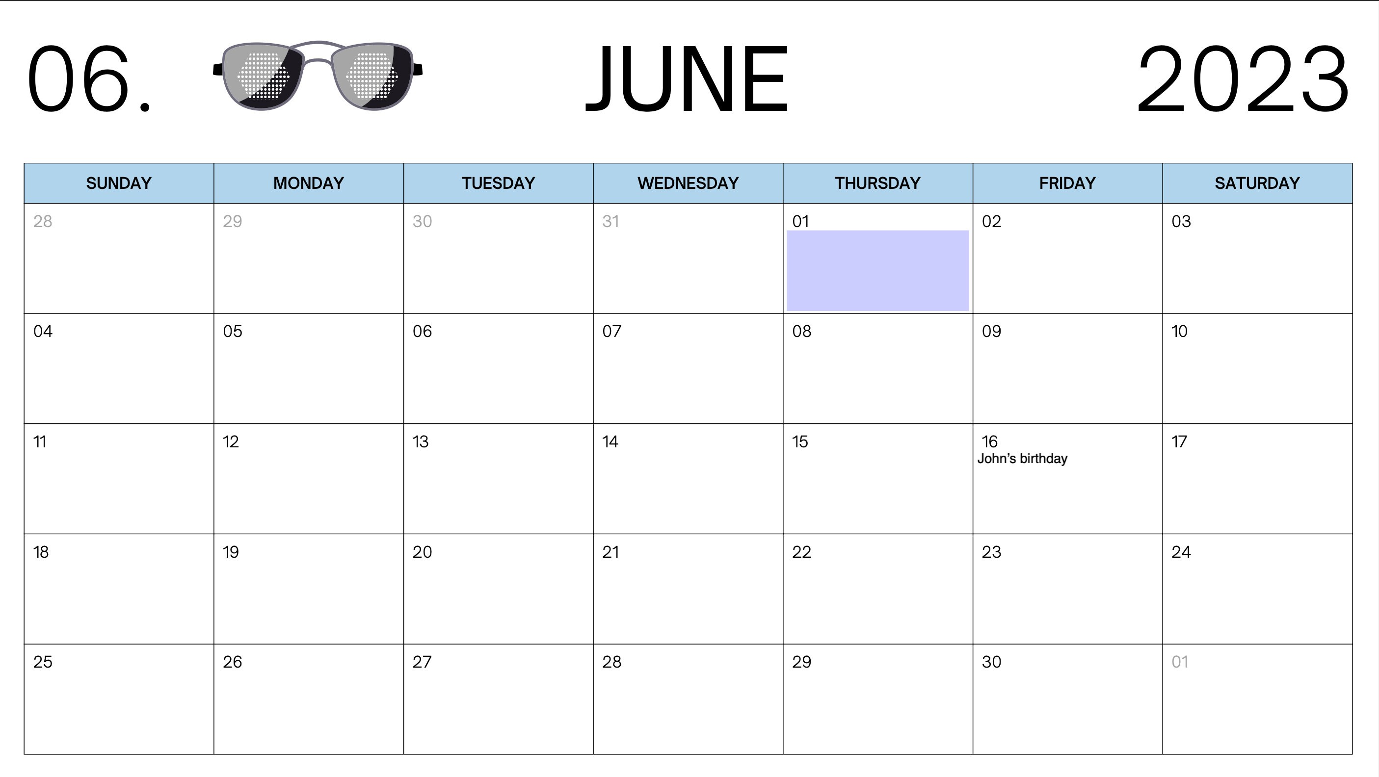 2023 Monthly Calendar, Editable Calendar, Professional Calendar ...