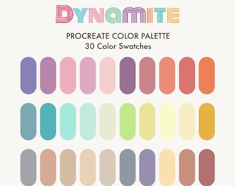 IU LILAC Color Palette | Kpop Color Swatches | Instant Download ...