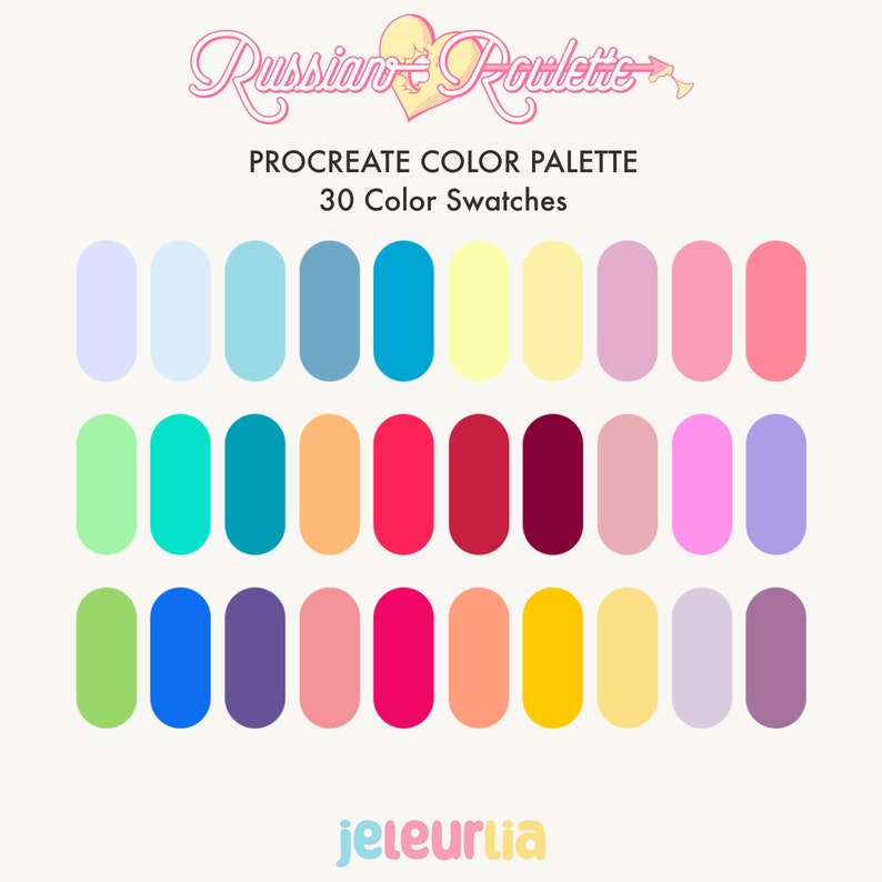 RED VELVET Russian Roulette Color Palette | Kpop Color Swatches ...