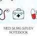 Med Surg Study Notebook : Pre-filled Notes - Etsy