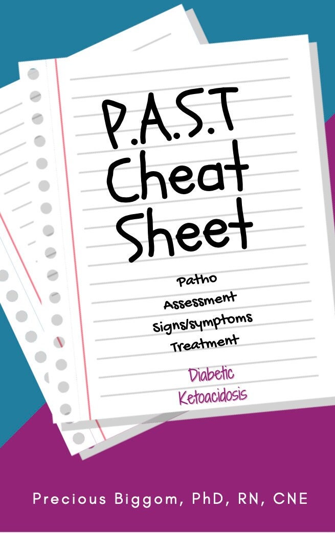 P.A.S.T Cheat Sheet - DKA - Etsy