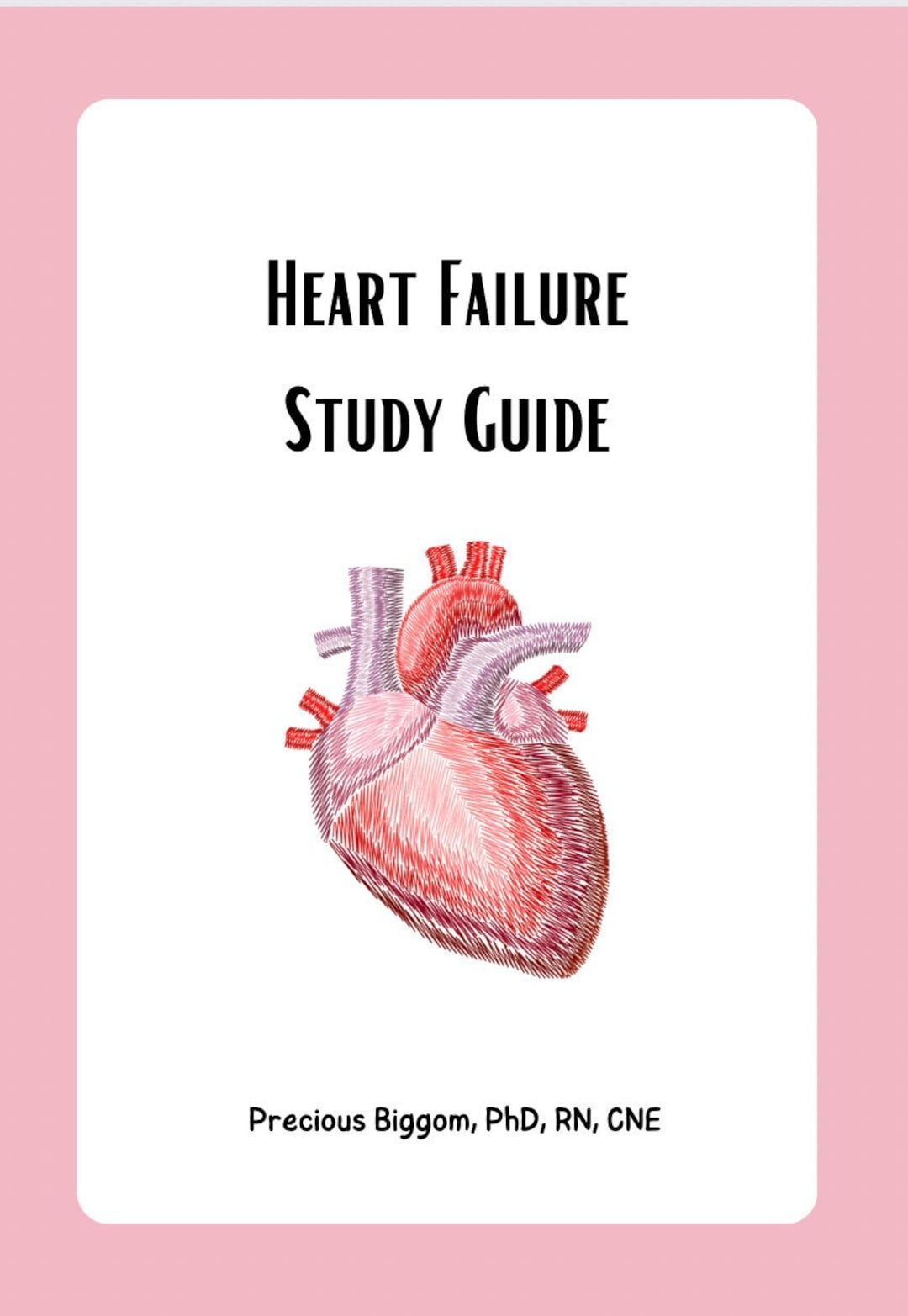 Heart Failure Study Guide - Etsy