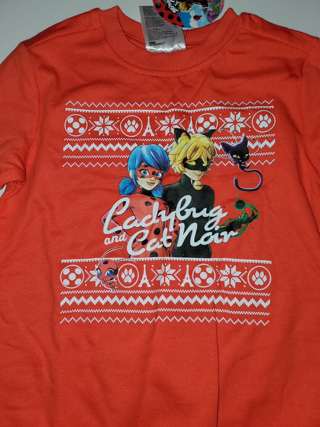 Miraculous Ladybug Cat Noir Sweatshirt - Etsy