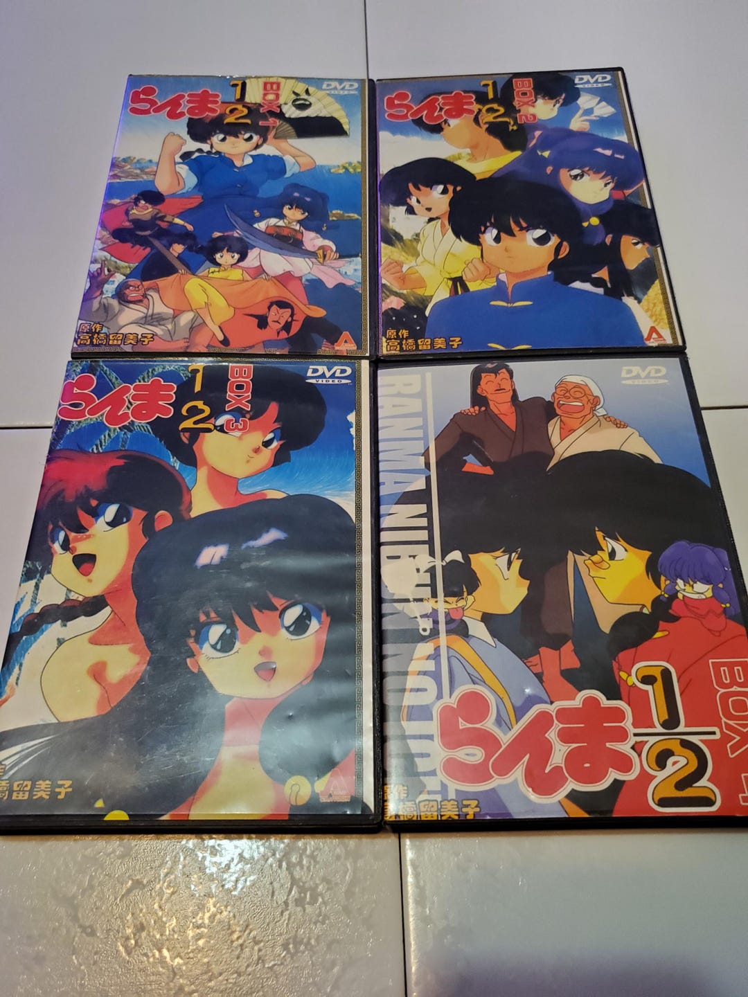 Ranma 1/2 Nibun No Ichi DVD Box Set 1-4 - Etsy
