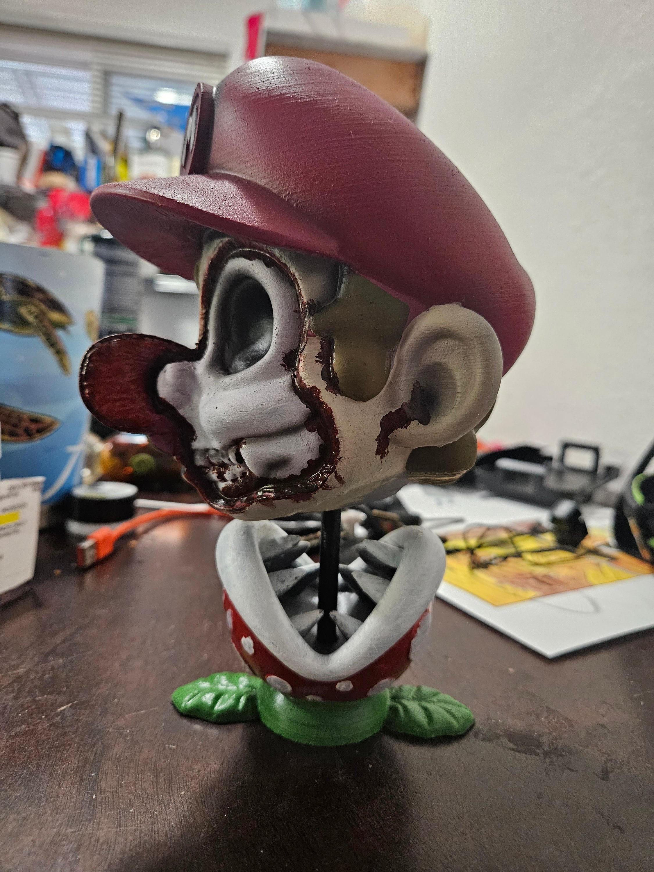 Zombie Mario - Etsy