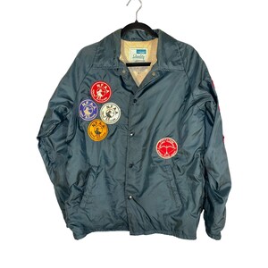 Vintage NFAA Jacket National Field Archery 1970s Satin Bomber - Etsy