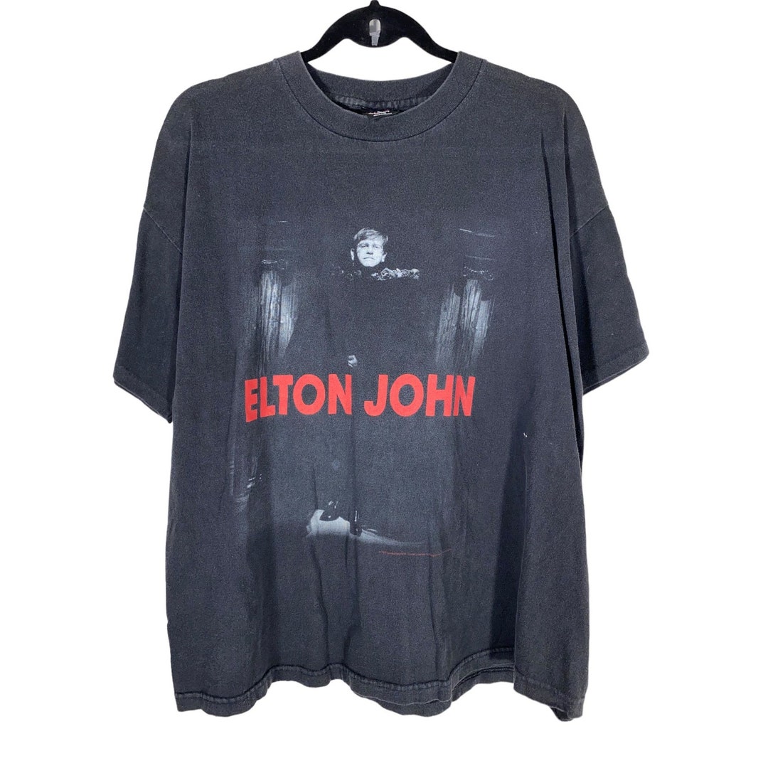 Vintage Elton John Tee 1997 Elton John Tour Shirt - Etsy