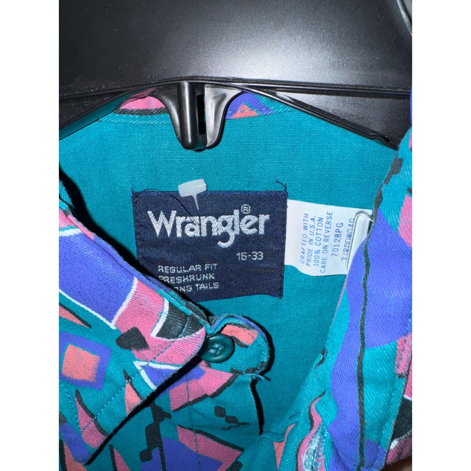 Vintage Wrangler Brushpopper 1990s Western Cowboy NWT - Etsy