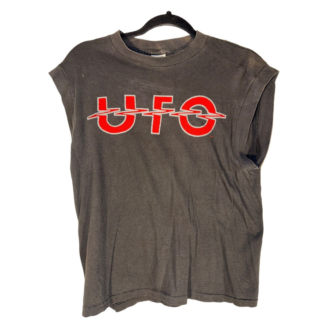 Vintage UFO Shirt UFO Concert Tee 1980s Sleeveless - Etsy