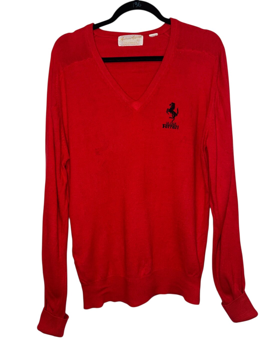 Vintage Ferrari Cardigan Ferrari Sweater La Jolla Ferrari - Etsy
