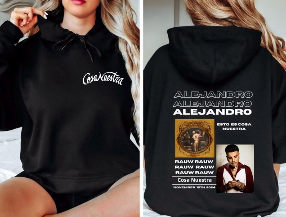 Rauw Alejandro Hoodie, Rauw Alejandro Cosa Nuestra, Rauw Alejandro Fans ...