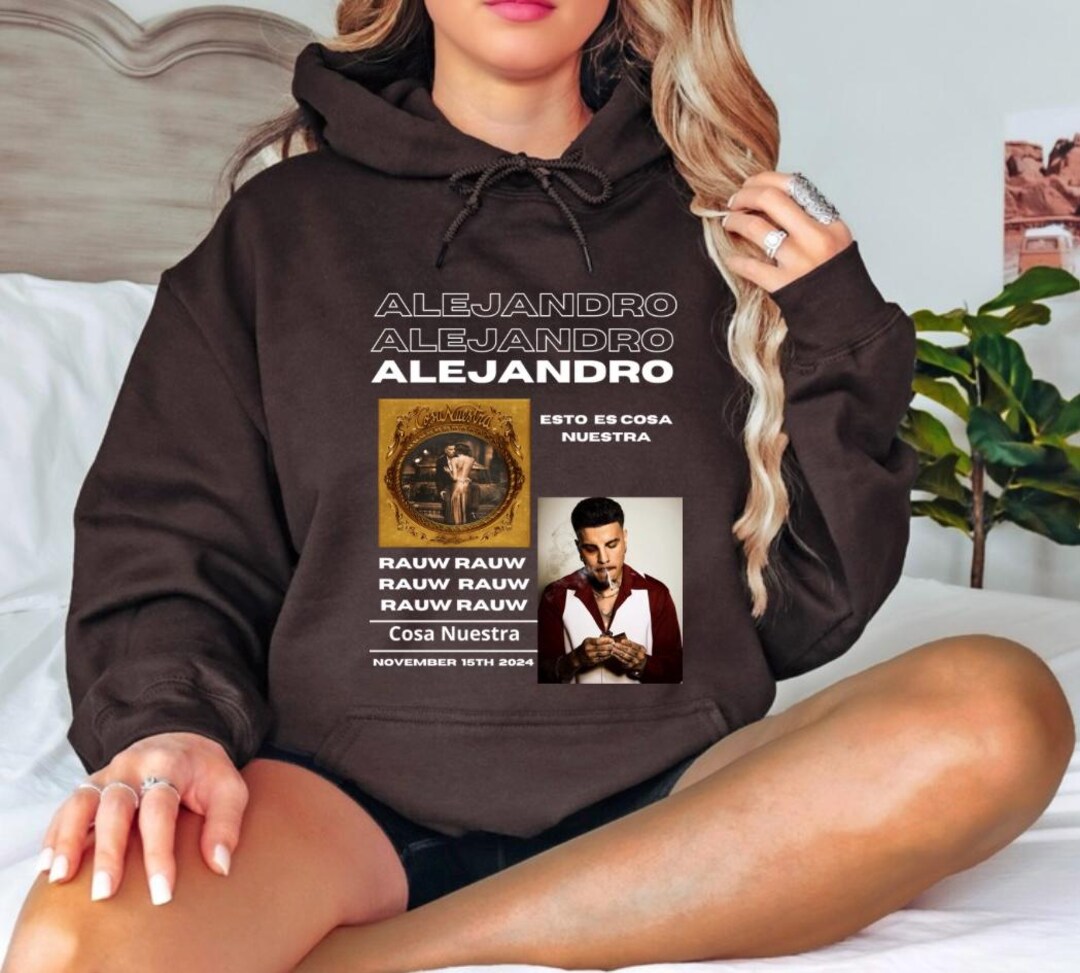 Rauw Alejandro Hoodie, Rauw Alejandro Cosa Nuestra, Rauw Alejandro Fans ...