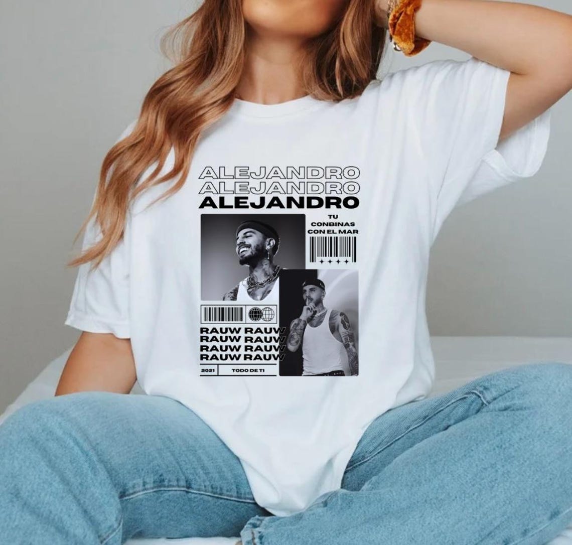 Rauw Alejandro Tshirt, Rauw Alejandro Concert Merch, Rauw Alejandro ...