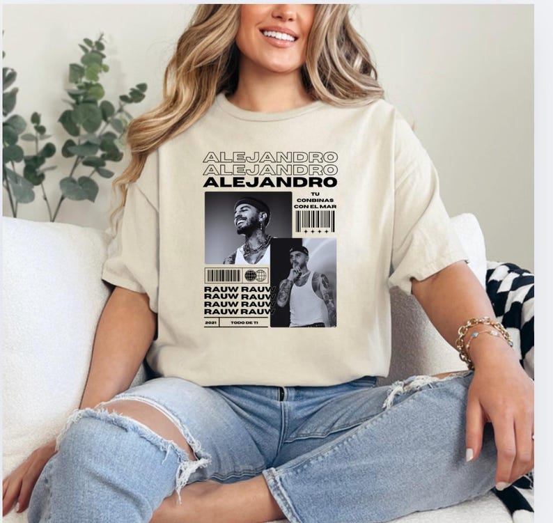Rauw Alejandro Tshirt, Rauw Alejandro Concert Merch, Rauw Alejandro ...