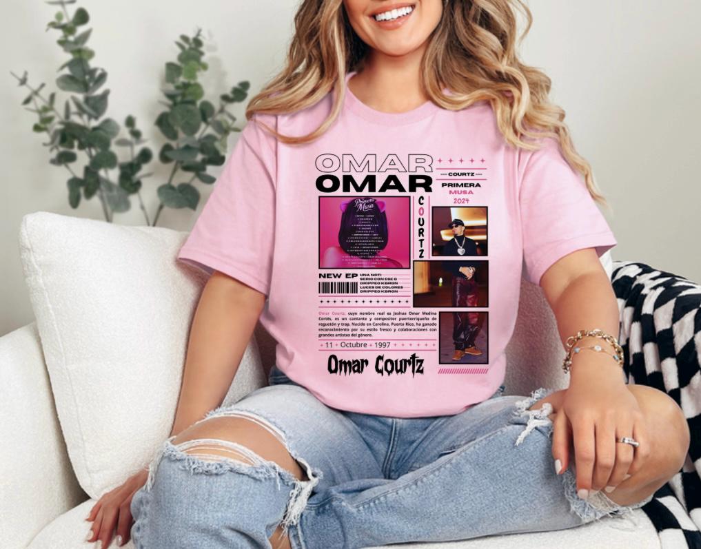 Omar Courtz, Omar Courtz Merch, Omar Courtz Concert, Omar Courtz Tshirt, Primera Musa, Omar ...