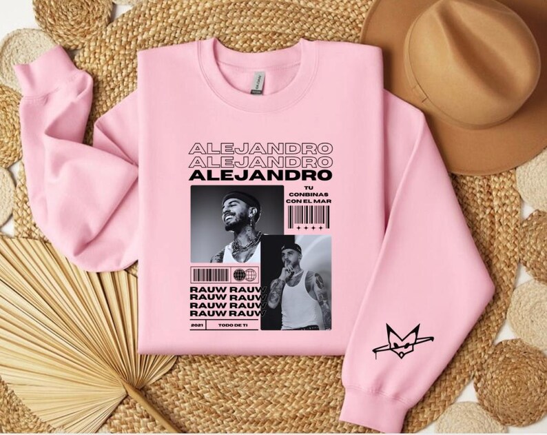 Rauw Alejandro Unisex Sweater | Playa Saturno Fan Merch - Etsy