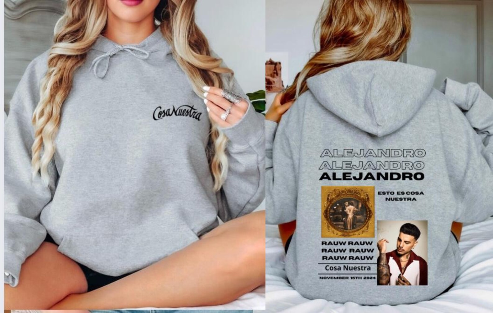 Rauw Alejandro Hoodie, Rauw Alejandro Cosa Nuestra, Rauw Alejandro Fans ...
