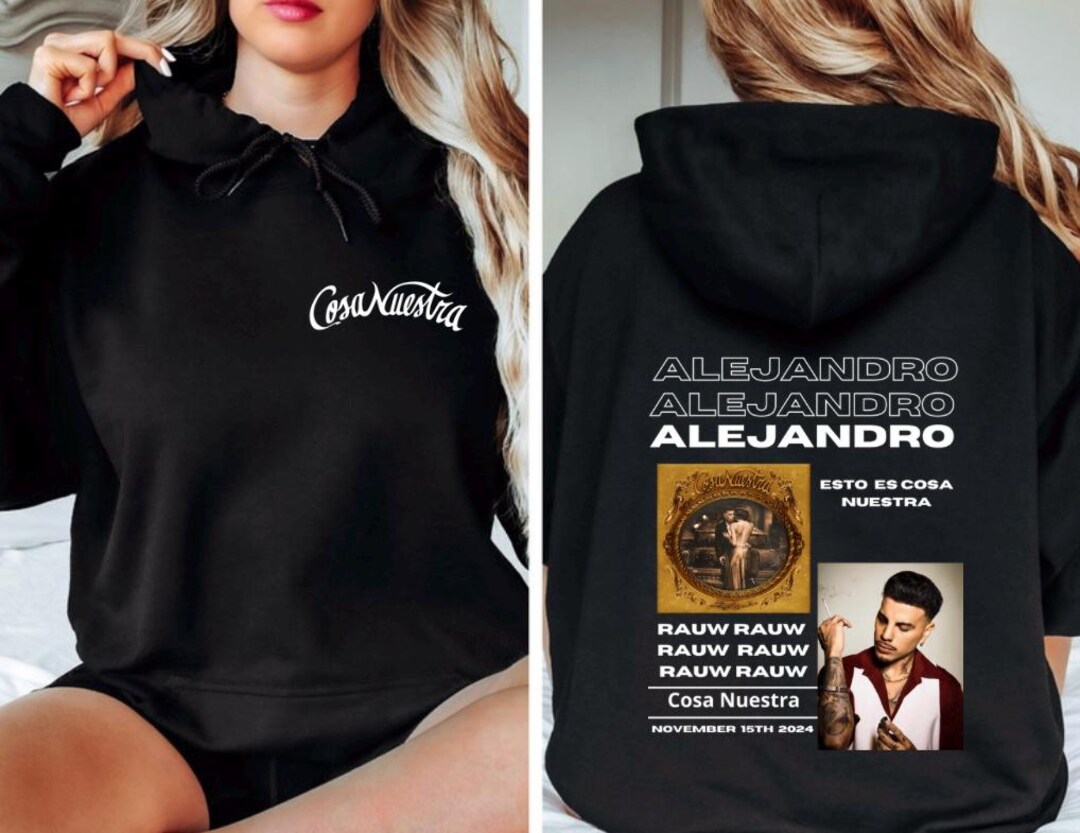 Rauw Alejandro Hoodie, Rauw Alejandro Cosa Nuestra, Rauw Alejandro Fans ...
