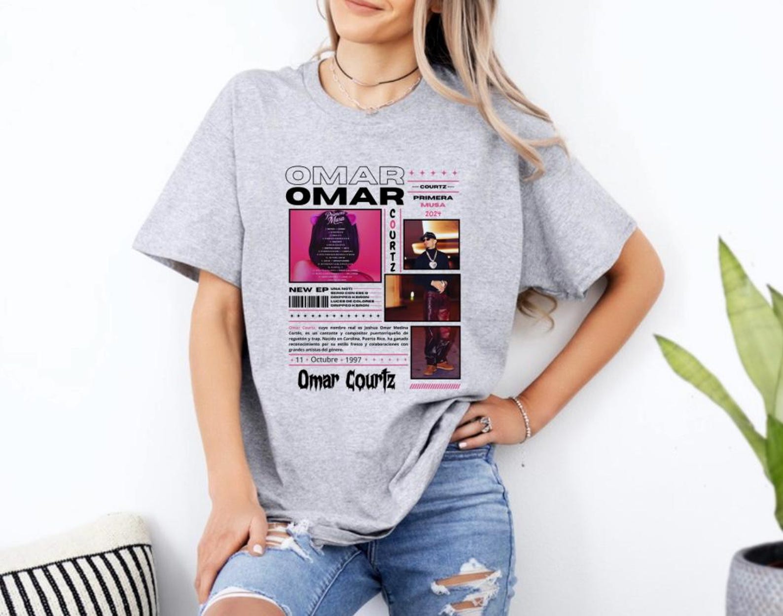 Omar Courtz, Omar Courtz Merch, Omar Courtz Concert, Omar Courtz Tshirt, Primera Musa, Omar ...