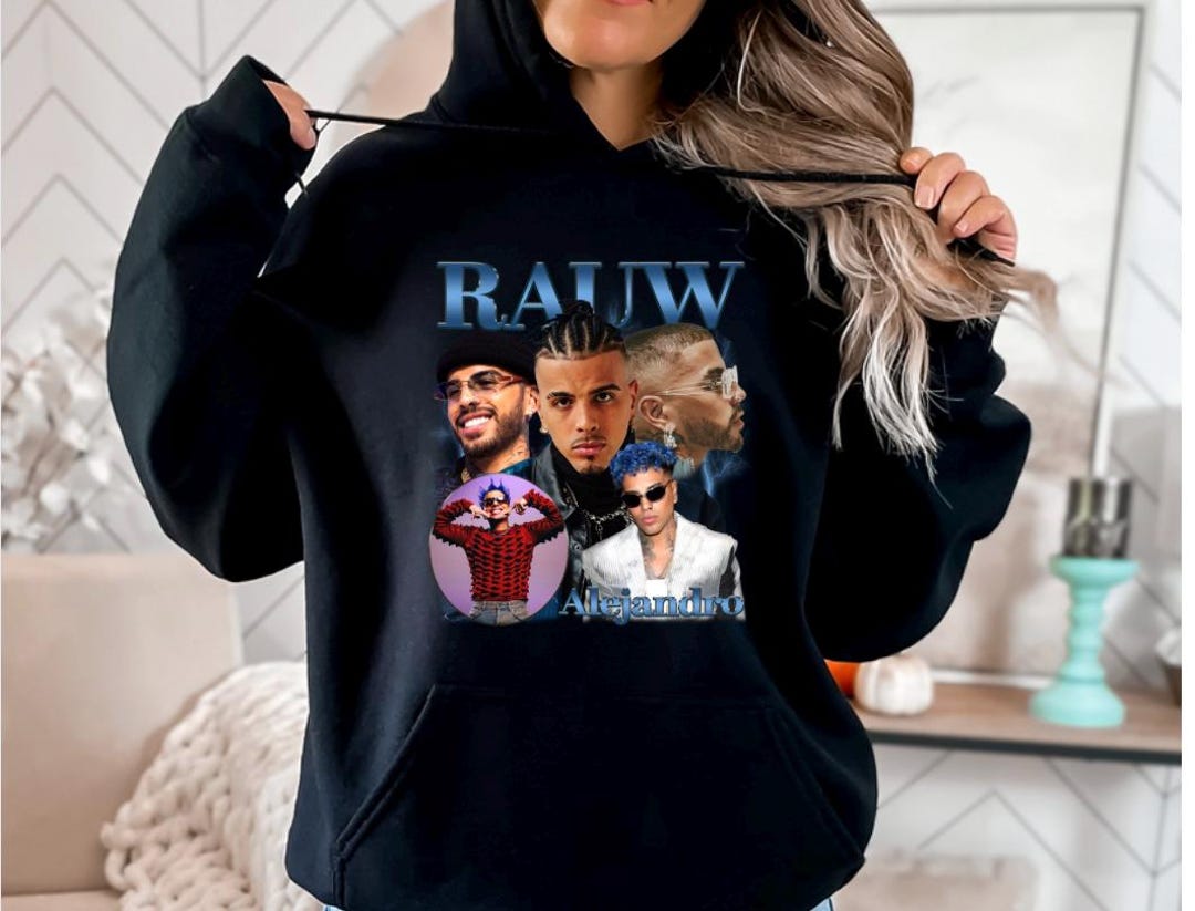 Rauw Alejandro Hoodie Rauw Alejandro Merch Rauw Alejandro Fans Playa ...