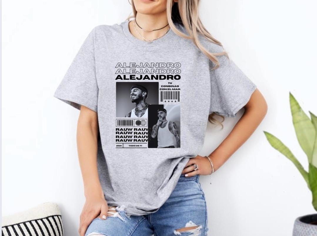 Rauw Alejandro Tshirt, Rauw Alejandro Concert Merch, Rauw Alejandro ...