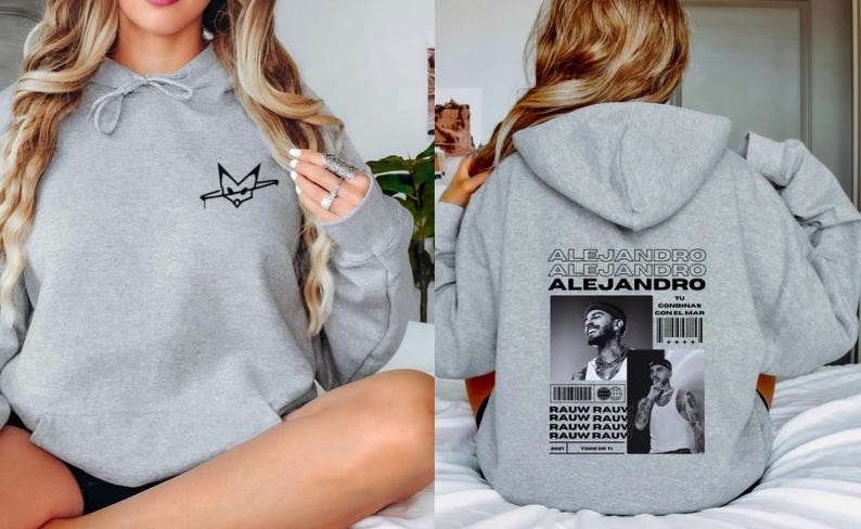 Rauw Alejandro Hoodie | El Zorro, Playa Saturno Fan Merch - Etsy