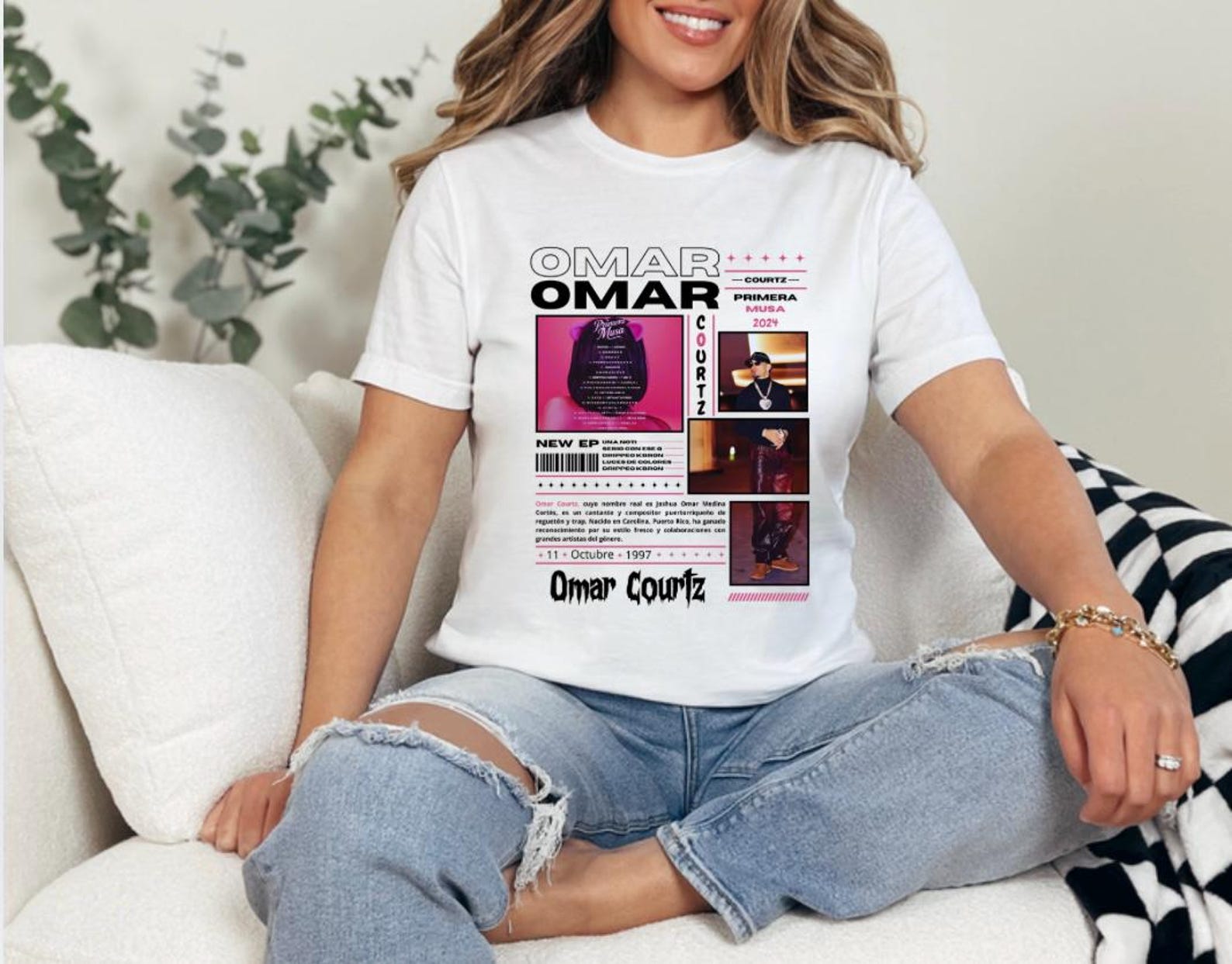 Omar Courtz, Omar Courtz Merch, Omar Courtz Concert, Omar Courtz Tshirt, Primera Musa, Omar ...