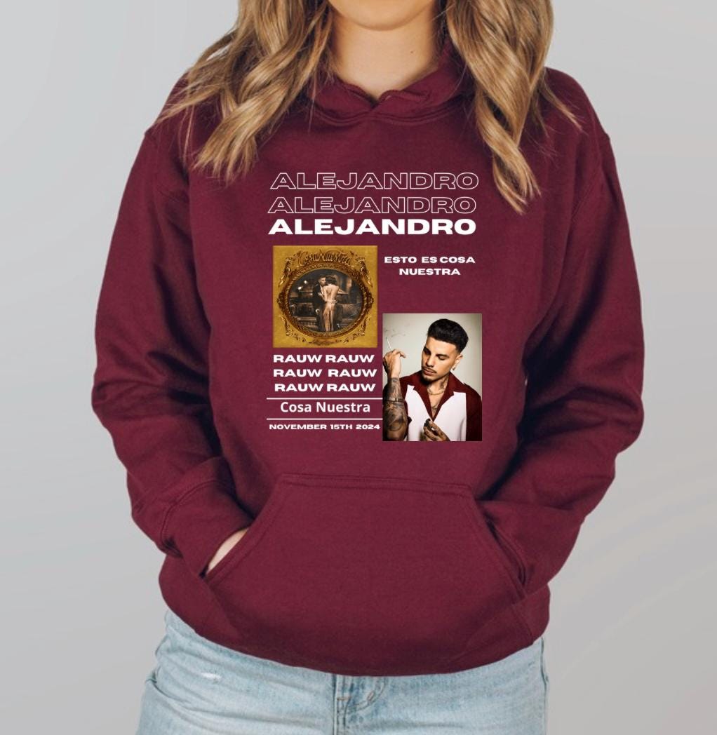Rauw Alejandro Hoodie, Rauw Alejandro Cosa Nuestra, Rauw Alejandro Fans ...