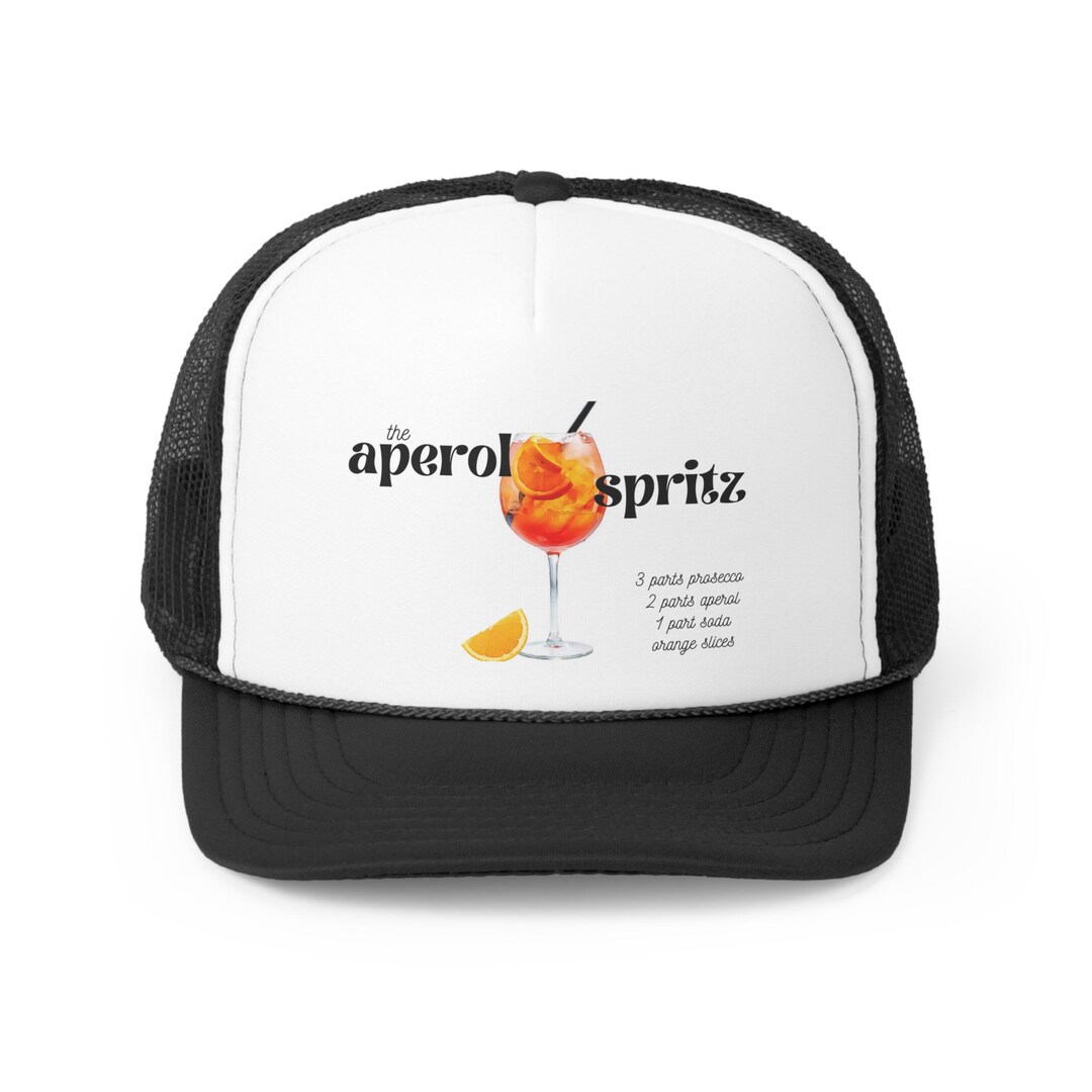 Aperol Spritz Trucker Hat - Etsy