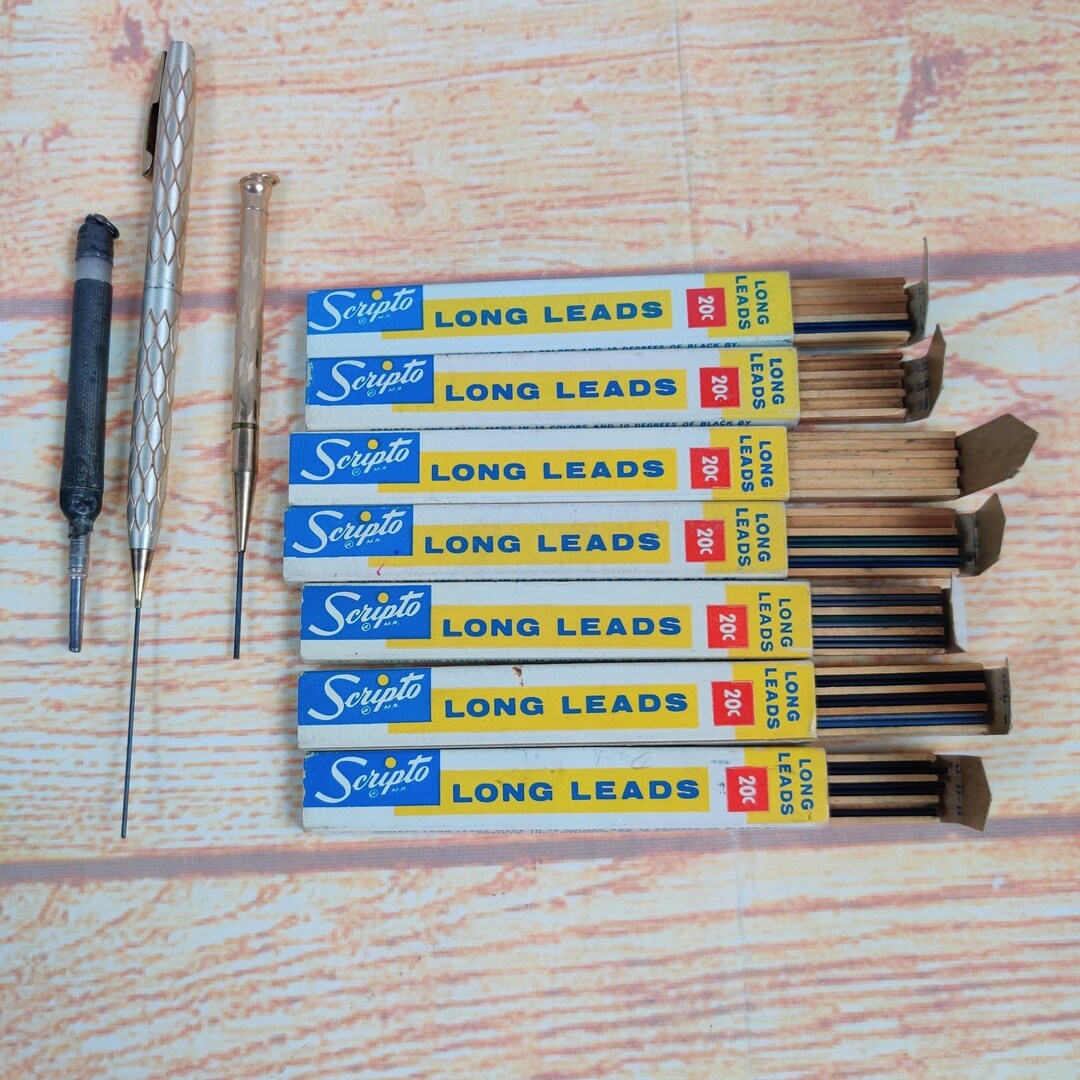 Vintage Pencil Lot 3 Mechanical Pencils Various Colors Lead Sterling ...