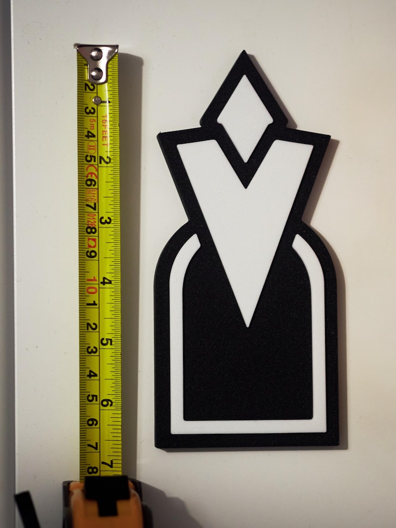 Skyrim Quest Marker // 3D Printed // Door Hanger // Magnetic // the ...